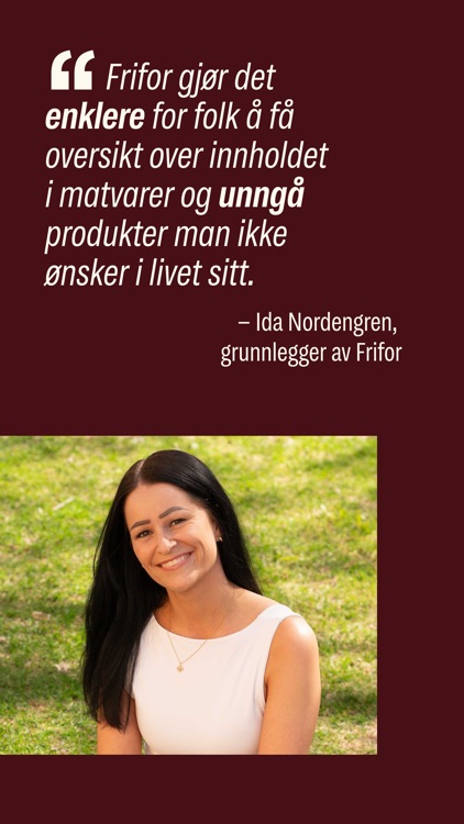 Frifor — Forstå hva du spiser! by Frifor