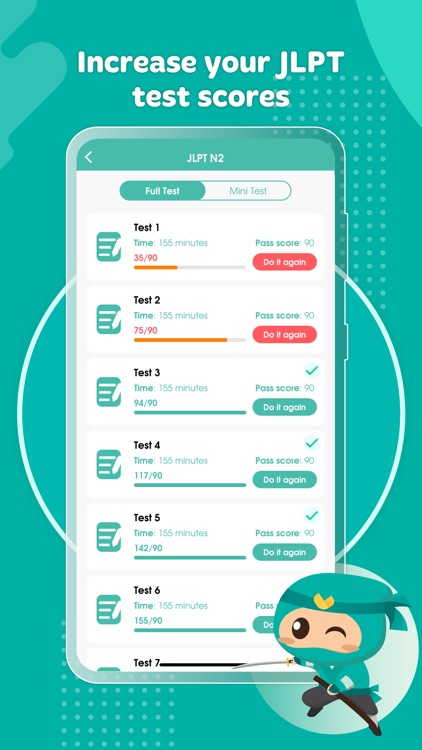 Migii JLPT: JLPT test N5-N1 by Linh Nguyen