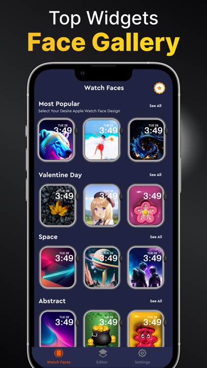 Watch Faces Gallery - Widgets by Tausif Akram