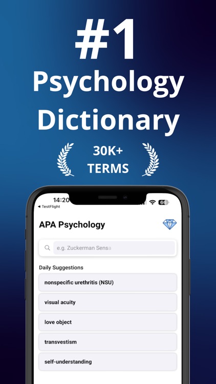 APA Psychology Dictionary App by Ahmet Yilmaz