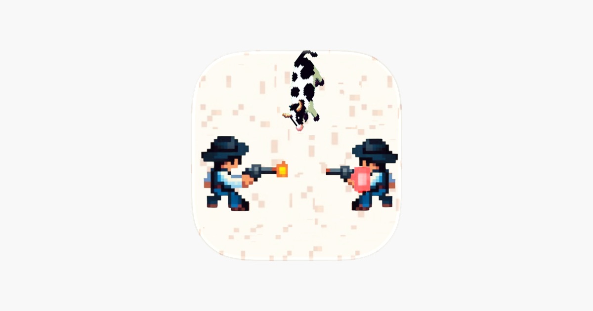 ‎App 1-2 Player Cowboy Duel - App Store