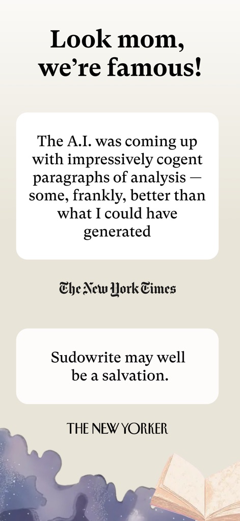 Sudowrite - AI Novel Writing - Utilities App | MWM