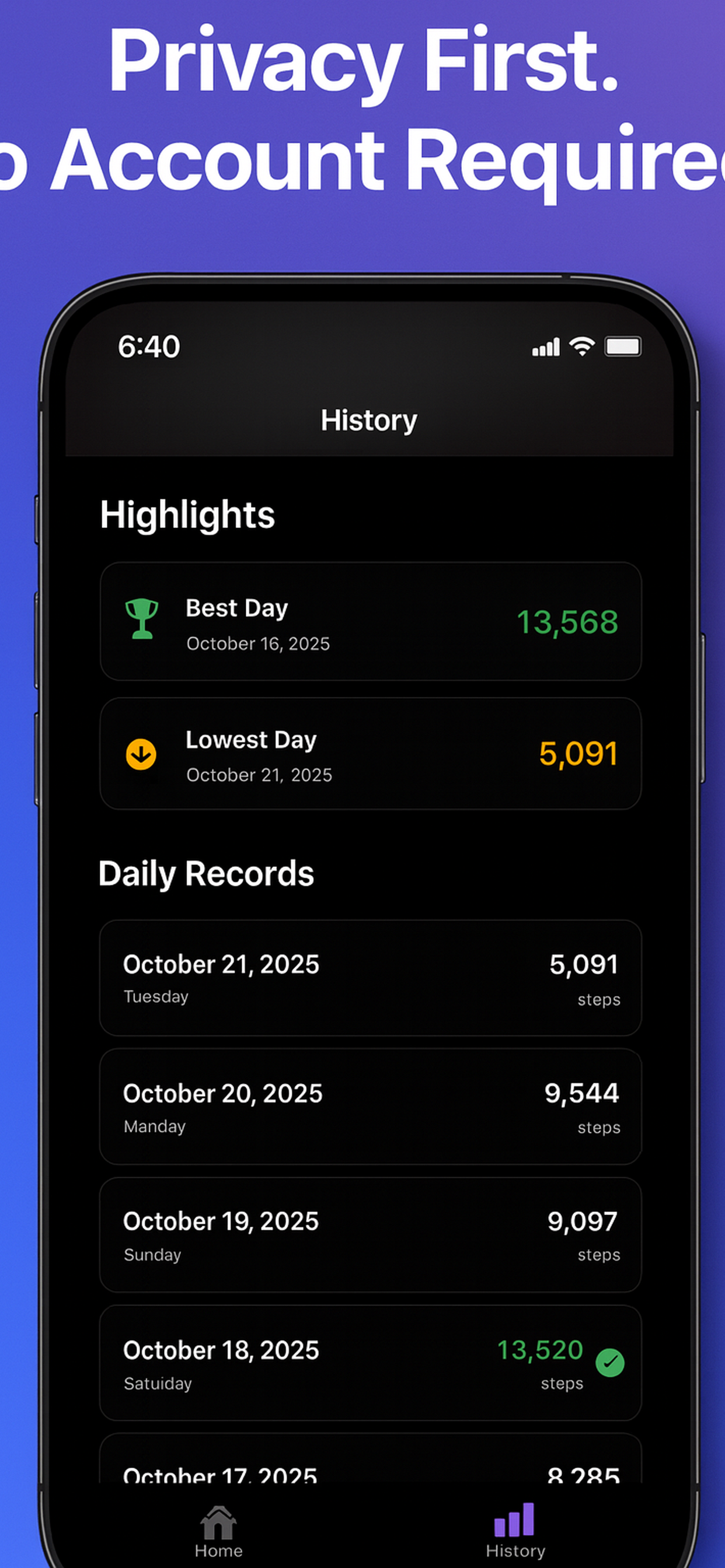 StepWise - Step Counter - StepWise是一款简洁的步数计数器，助您保持动力、坚持运