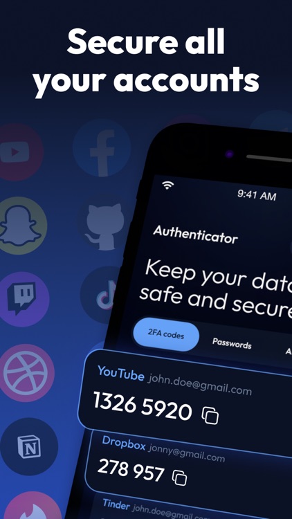 Two Factor Authenticator App by Bevis Dubois