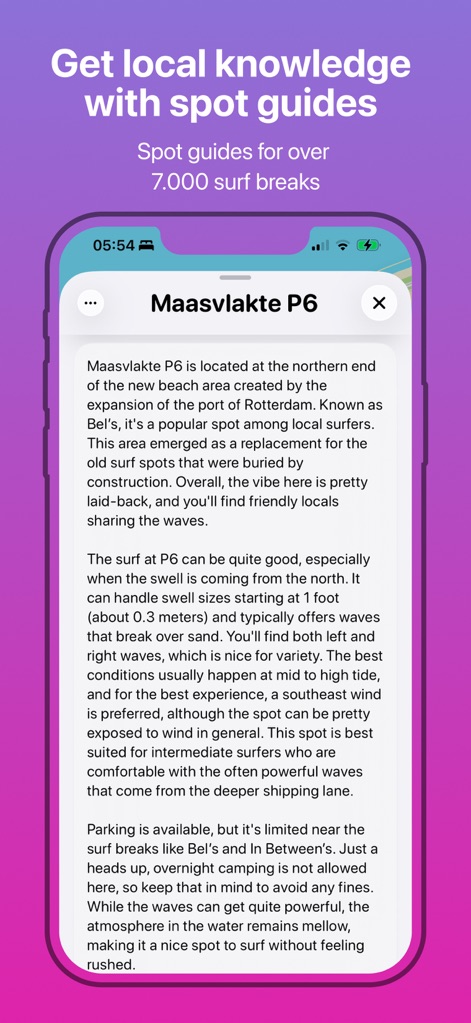 Surf forecast | Surfnerd - Weather App | MWM