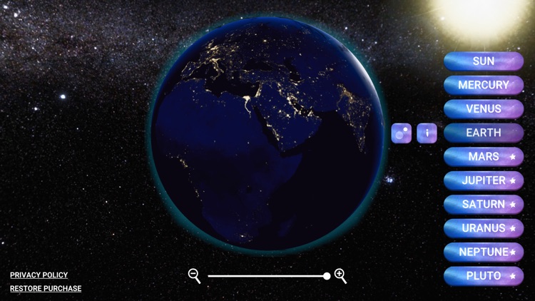 Solar System Planets: 3D Space by Evgeniya Senchurova