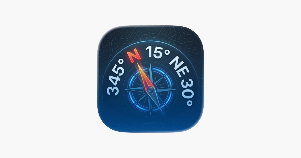 ‎App Boussole & Coordonnées GPS + - App Store