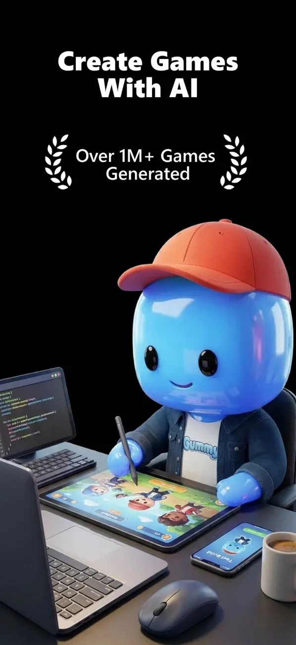 Gummy - AI Game Maker (iOS) — Price History & Similar | AppAgg