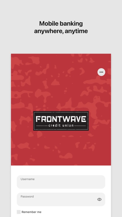 Frontwave Mobile Banking by Frontwave Credit Union
