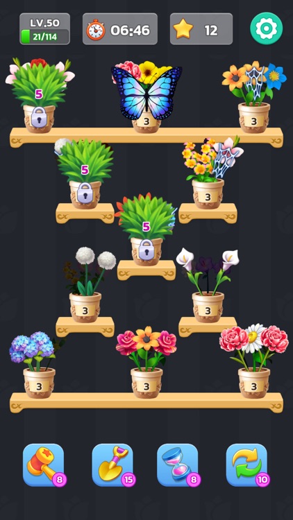 Blossom sort - Flower Games by Smart Imagine