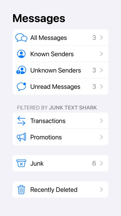 Junk Text Shark by Junk Text Shark LLC
