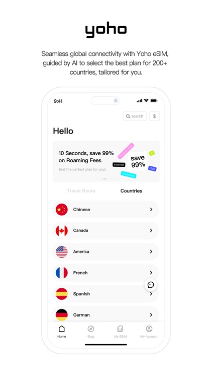 Yoho eSIM: AI Travel Data/Call by YOHO MOBILE PTE. LTD.