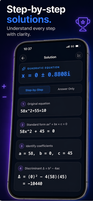 Algebra Calculator: AlgebraX for iPhone - Free App Download