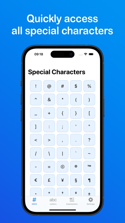 Special Characters & Symbols by KeoGlobal