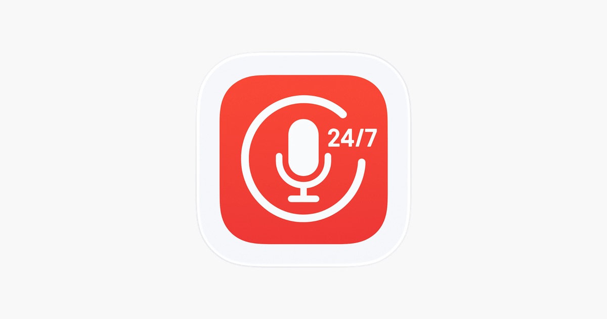 ‎24/7 Voice Recorder App - App Store