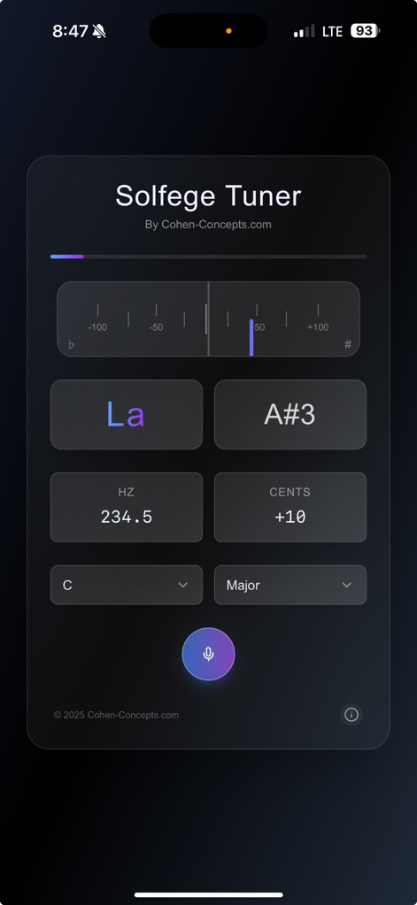 Solfege Tuner - Education App | MWM