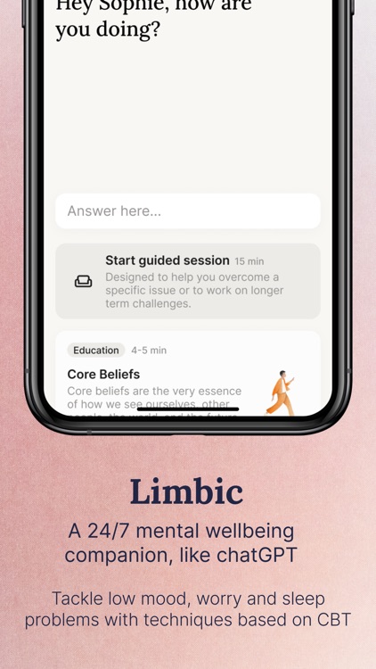 Limbic, AI wellbeing companion by Limbic Limited