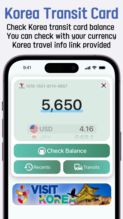 Korea transit card - BucaCheck by EunKyeong Kim