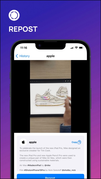 Instant Save Reels Story Posts by Manthan Vanani
