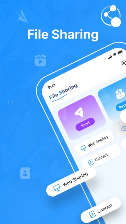Shareit : File Sharing App by Ajaykumar Baldha