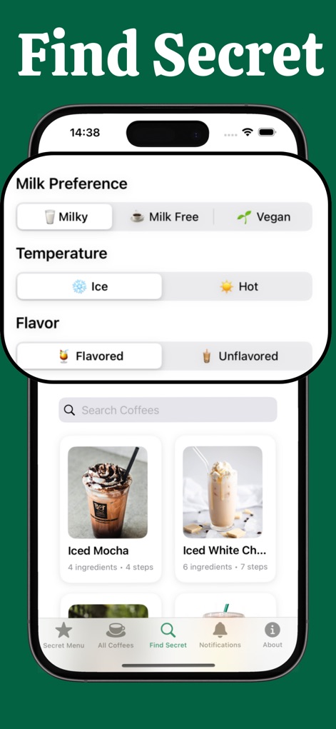 Secret Menu for SB - App di Cibi e bevande | MWM