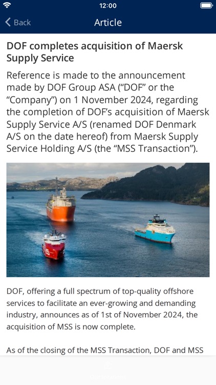 DOF Denmark News by DOF Group ASA