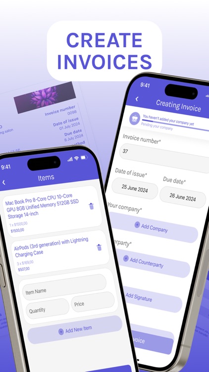 Invoice Maker - Bill Generator by UGUR DEMIR