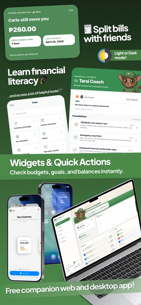 Tarsi - Budget Tracker - Finance App | MWM