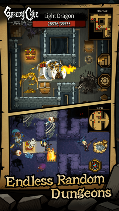 Greedy Cave: Rebirth Hack | iOSGods App Store