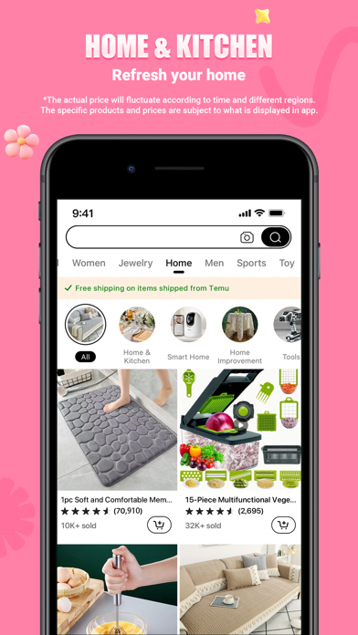 Temu: Shop Like a Billionaire for iPhone - Free App Download