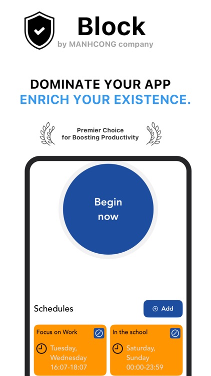 Block - Social media blocker by MANH CONG COMPANY LIMITED
