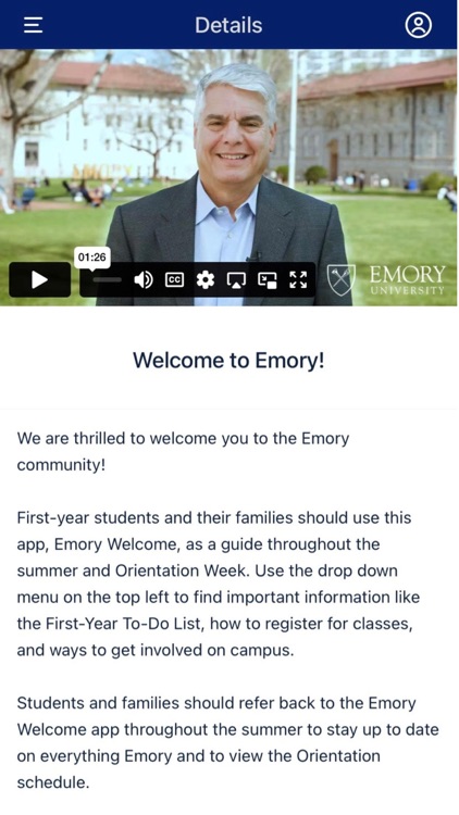 Emory Welcome by Emory University