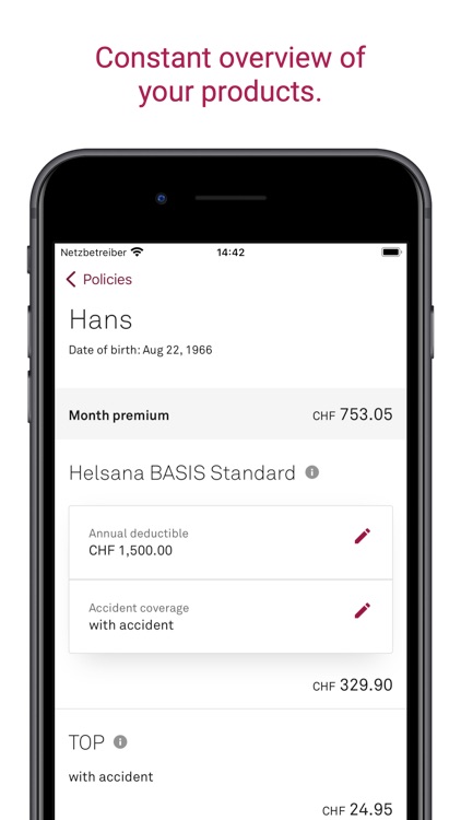 myHelsana by Helsana Versicherungen AG
