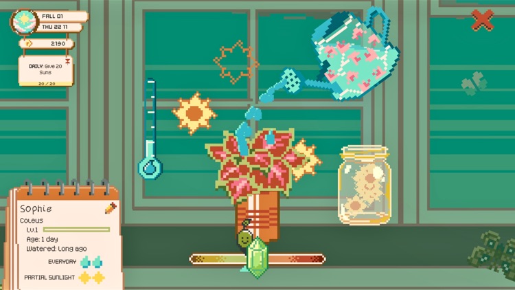 Window Garden - Lofi Idle Game by Camille Santiago