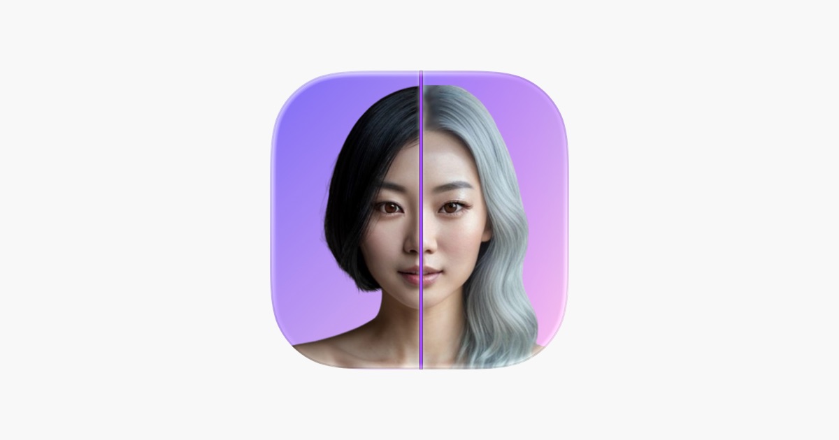 ‎HairLab: Hair Cut Filter Color App - App Store
