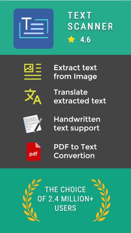 Text Scan : Image to Text OCR by Govarthani Rajesh