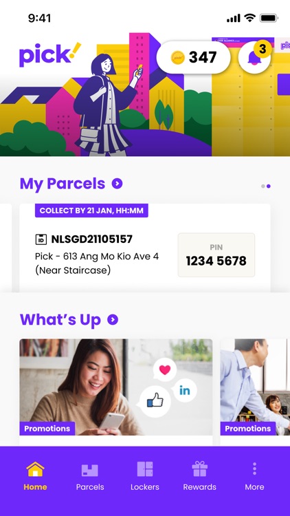 Pick! - Parcel Locker Network by Pick Network Pte. Ltd.