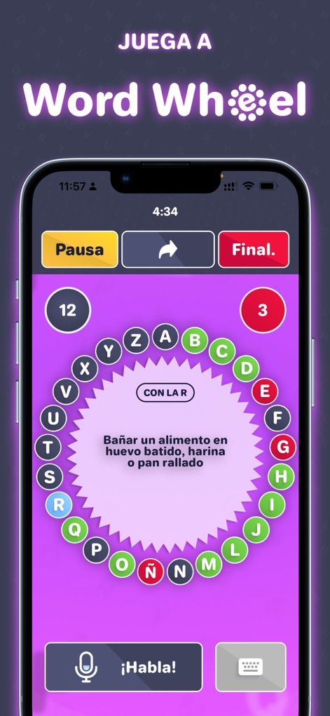 Word Wheel: Aprende en español - Games App | MWM