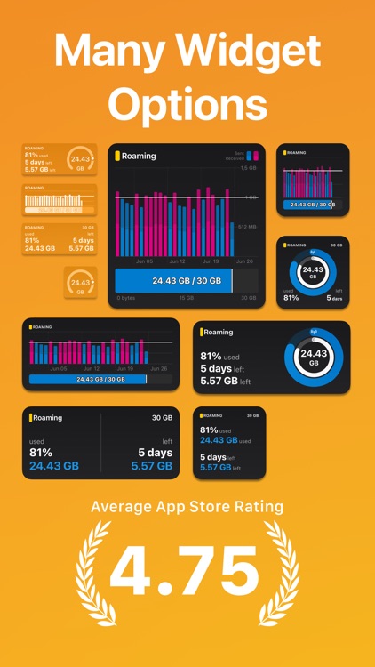 Didget: Data Usage Widget by Zlatko Kuvendjiski