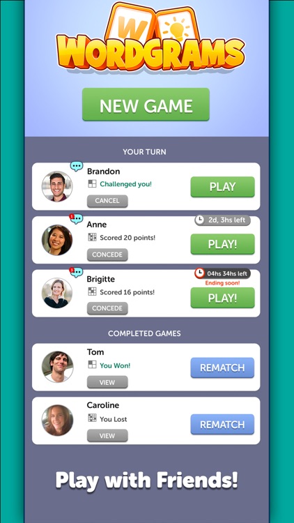 Wordgrams - Crossword & Puzzle by FunCraft, Inc
