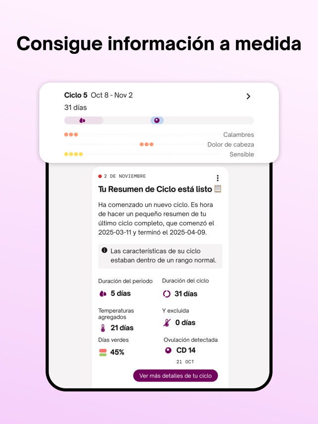 Las mejores apps para controlar días fértiles 2025
