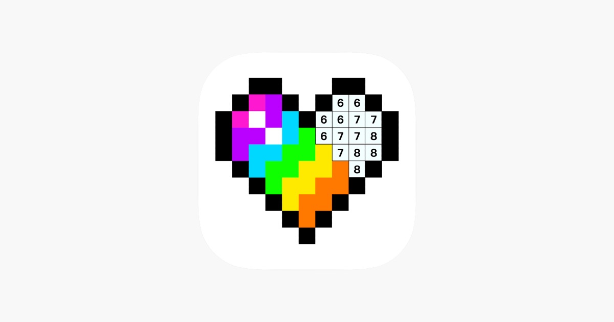 ‎Colour by Number：Coloring Game App - App Store