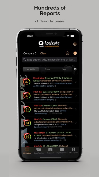 IOLEvidence (Qvision Academy) by Qvision, Departamento de Oftalmología