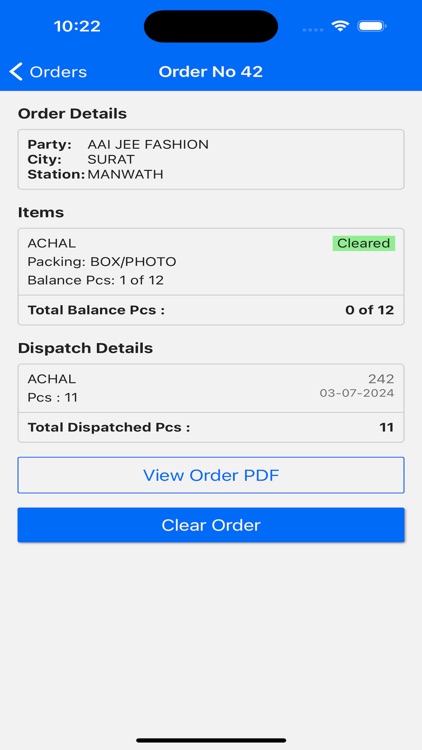 Simple Hisaab - Order Book by Jayesh Choudhary
