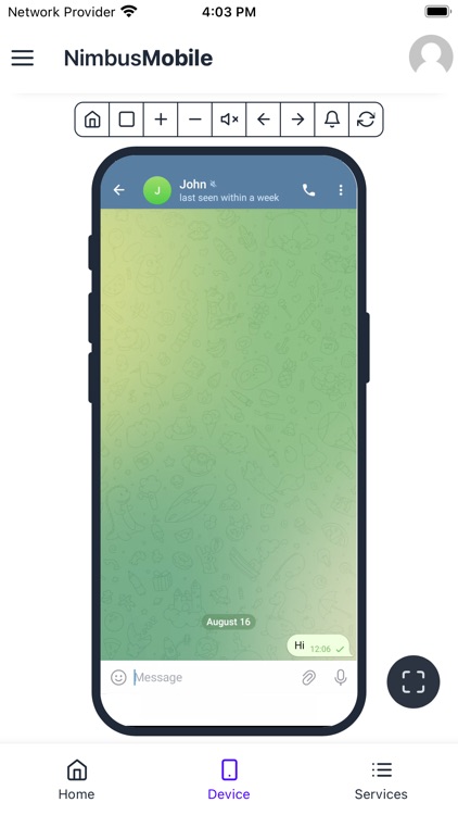 Nimbus Mobile by MIRRORMAZE COMMUNICATIONS LTD