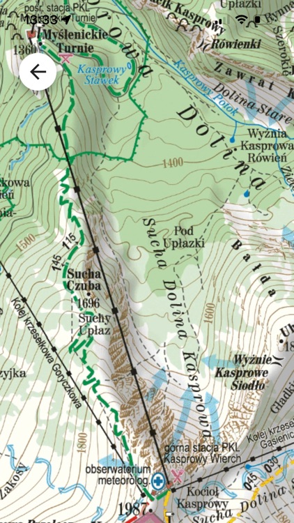 Tatry – mapa turystyczna by ExpressMap
