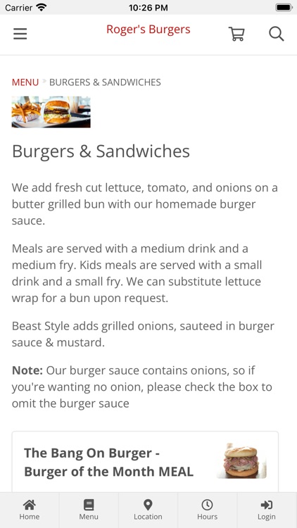 Roger's Burgers by Roger's Burgers