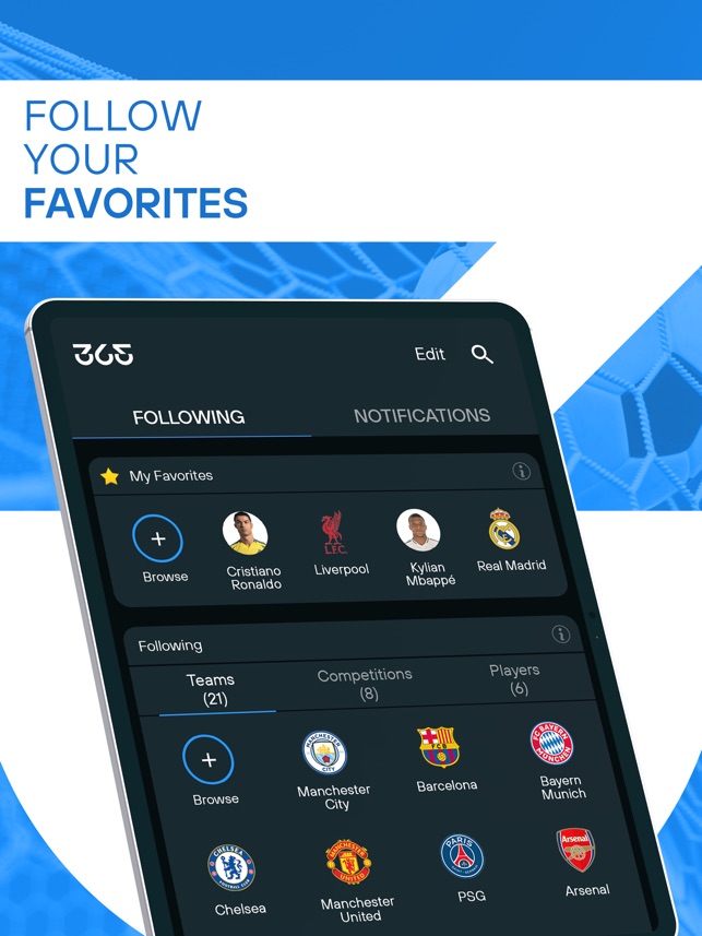365 livescore store