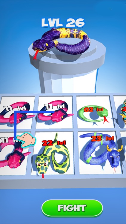 Snake Run Merge & Evolve by Fatima Ishrat