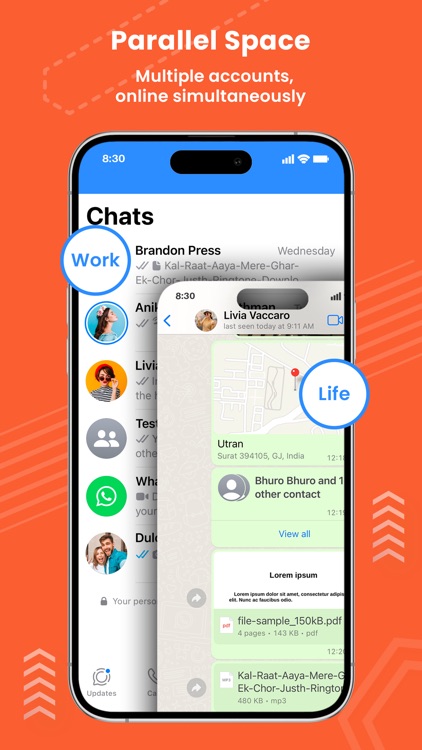 Parallel Space - app cloning by Nayan Virani